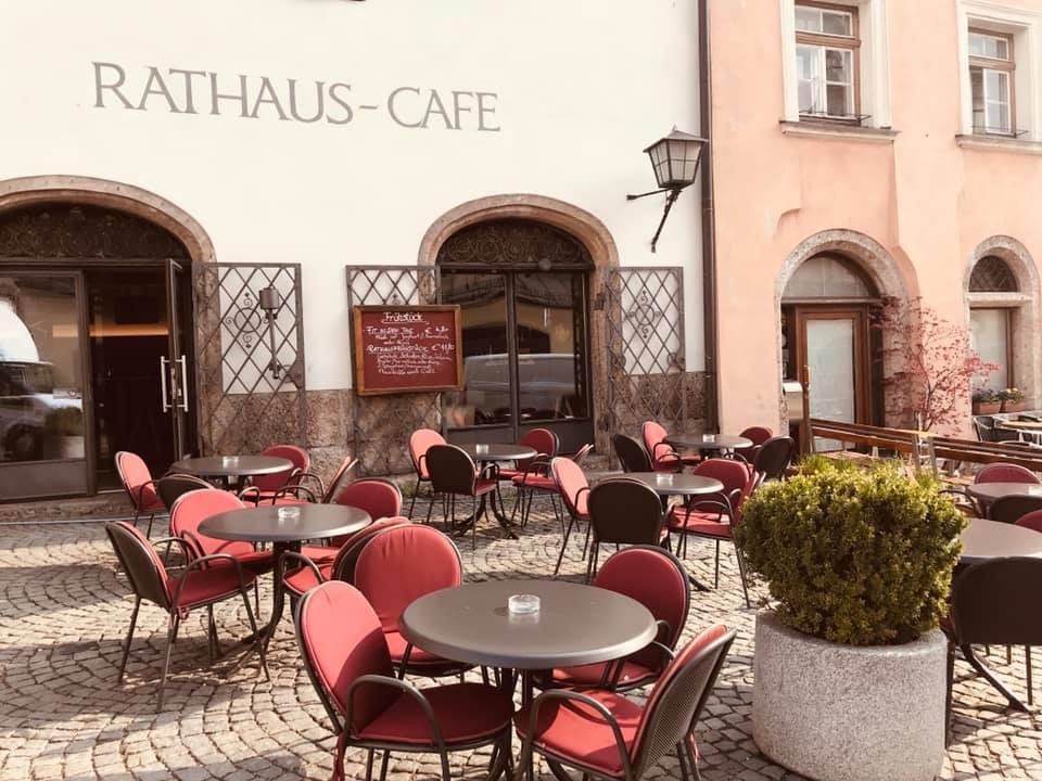 Rathaus Café in Hall in Tirol